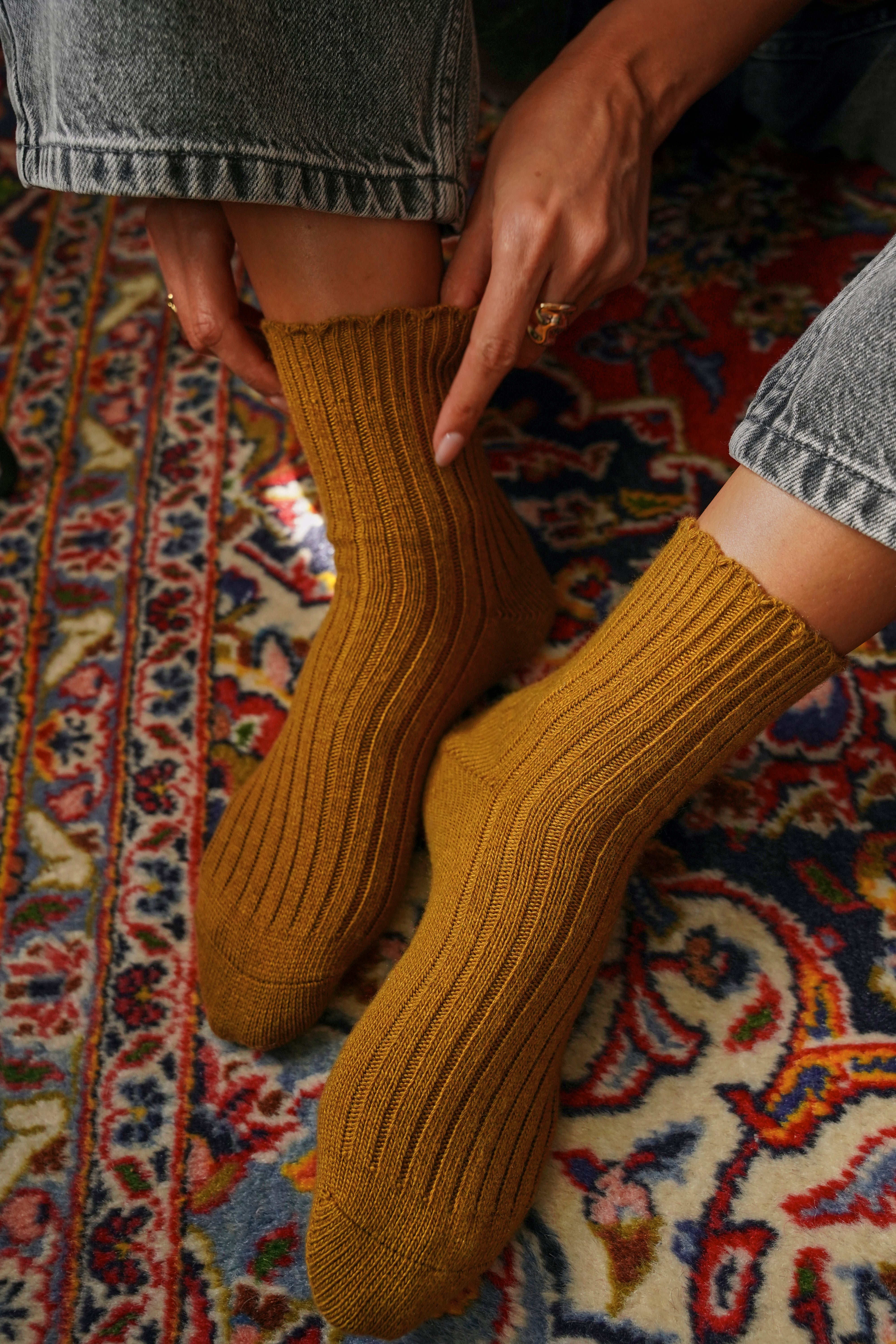 Socky bronze socks – Maison Stella & Suzie