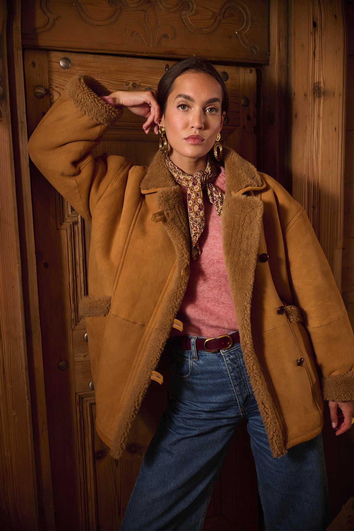Sheepskin Maxa Jacket – Maison Stella & Suzie